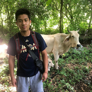 About - Left Moon Painting